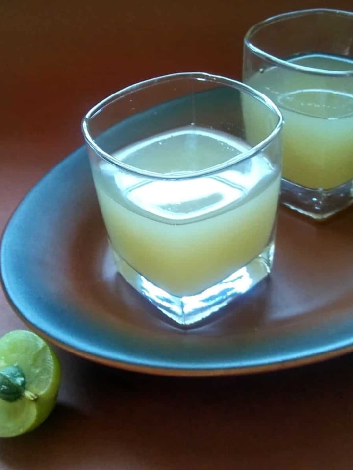 3-Ingredient Amla Juice| Amla Juice Recipe - Spoons Of Flavor