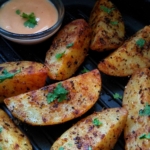 Indian Spiced Grilled Potato Wedges | Masala Grilled Potato Wedges ...