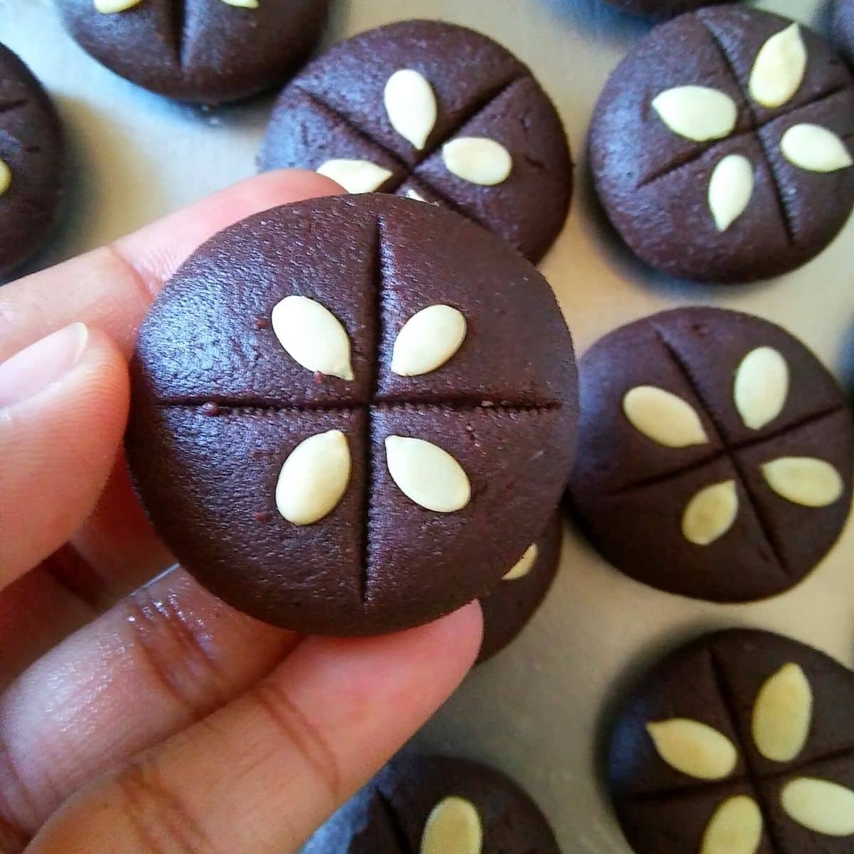 Chocolate Peda Recipe - Spoons Of Flavor