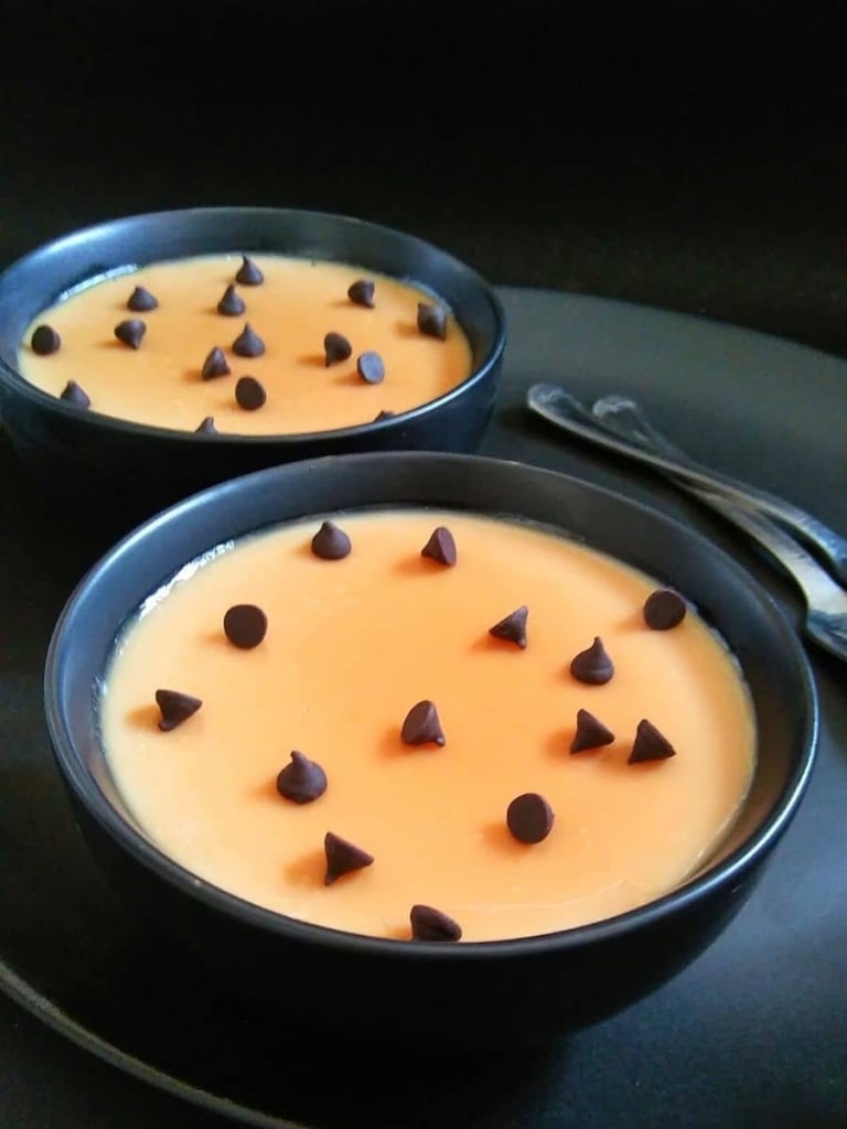 Easy Eggless Coffee Pudding - Spoons Of Flavor