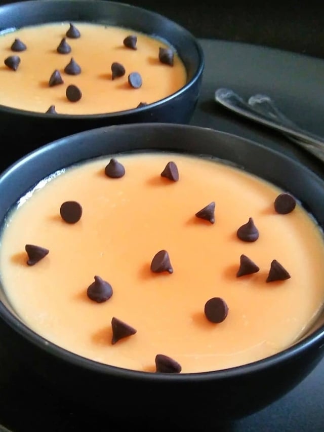 Eggless Coffee Pudding | Coffee Pudding - Spoons Of Flavor