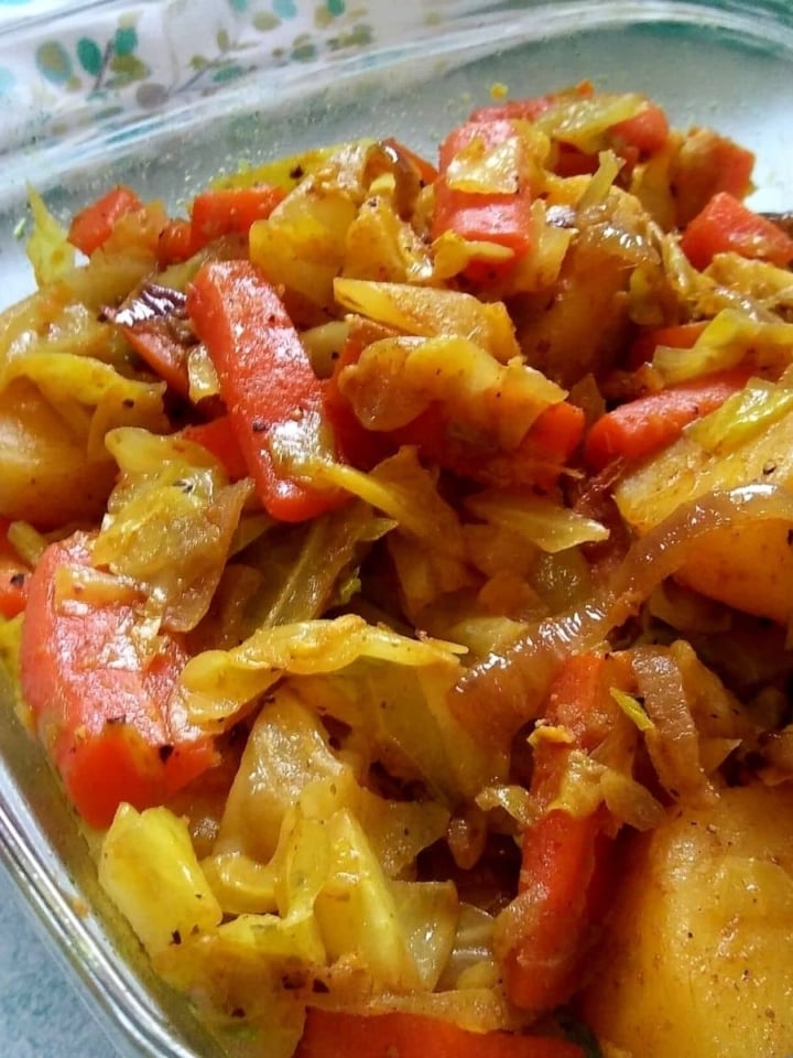 Atakilt Wat | Ethiopian Cabbage Carrot Potatoes - Spoons Of Flavor