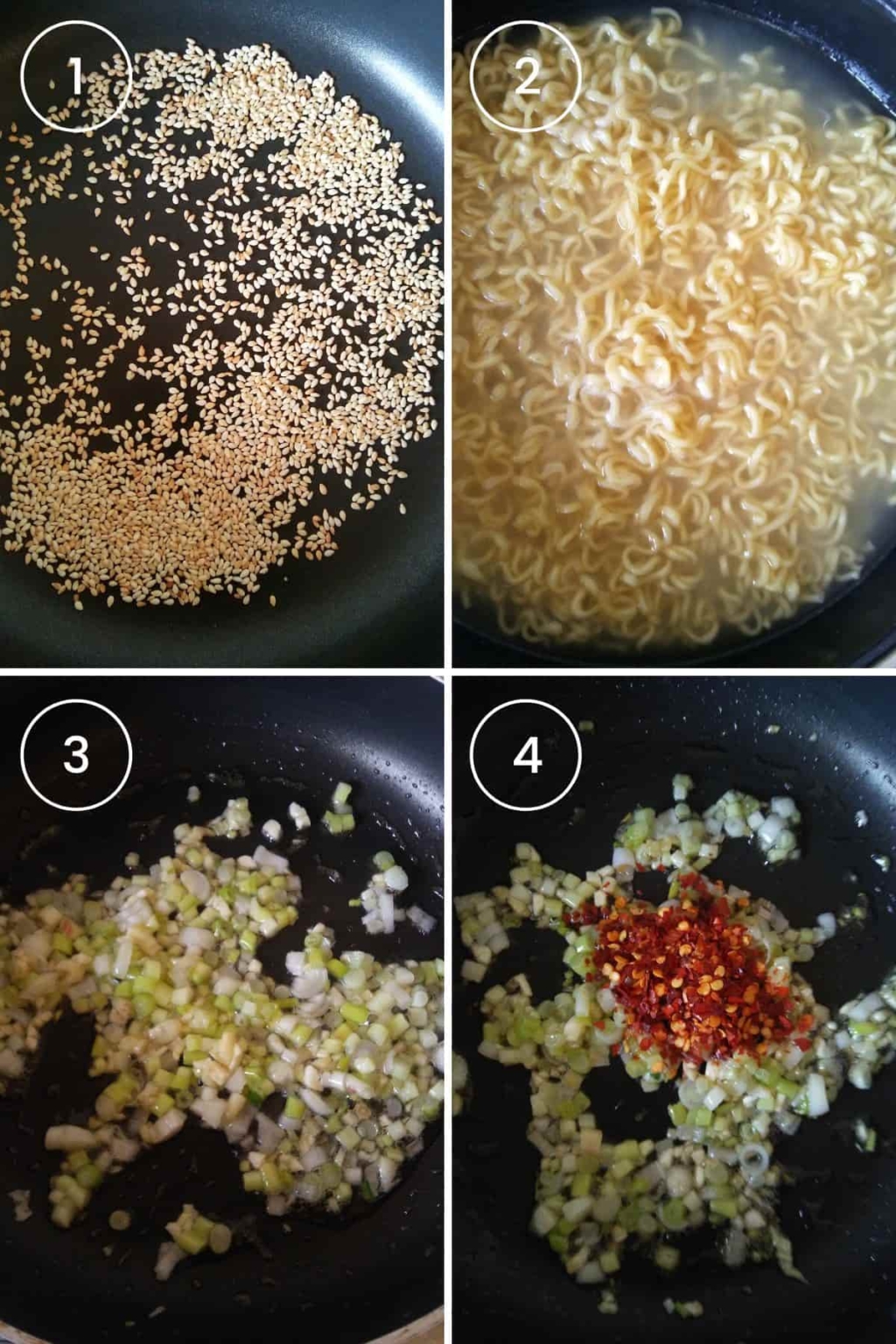 10 Minute Sesame Garlic Ramen Noodles - Spoons Of Flavor