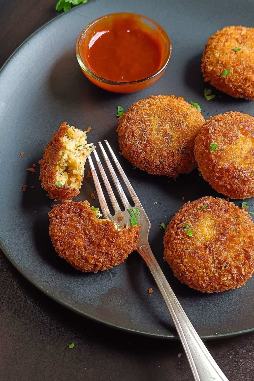 Chicken and Potato Cutlets - Spoons Of Flavor