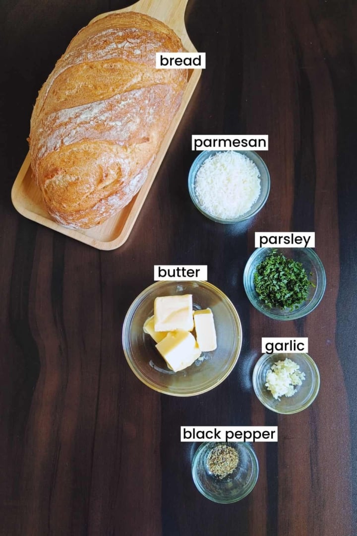 Super Easy Garlic Bread Recipe in Air Fryer - Spoons Of Flavor