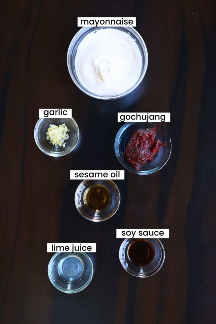 Easy Korean Gochujang Aioli Recipe - Spoons Of Flavor