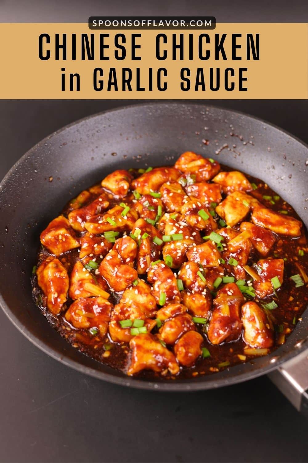 Chinese Chicken In Garlic Sauce - Spoons Of Flavor