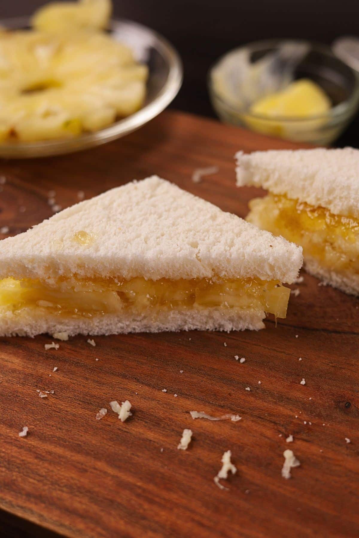 Quick Pineapple Sandwich Recipe (Sweet and Cheesy) - Spoons Of Flavor