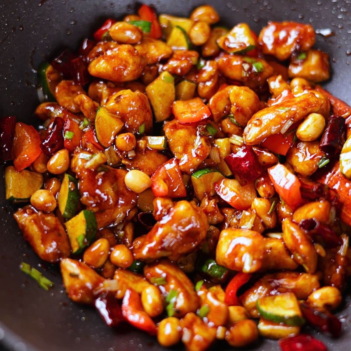 Panda Express Copycat Kung Pao Chicken Recipe - Spoons Of Flavor